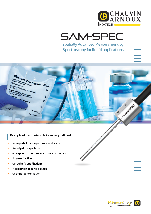 Spatially Advanced Measurement bySpectroscopy for liquid applications